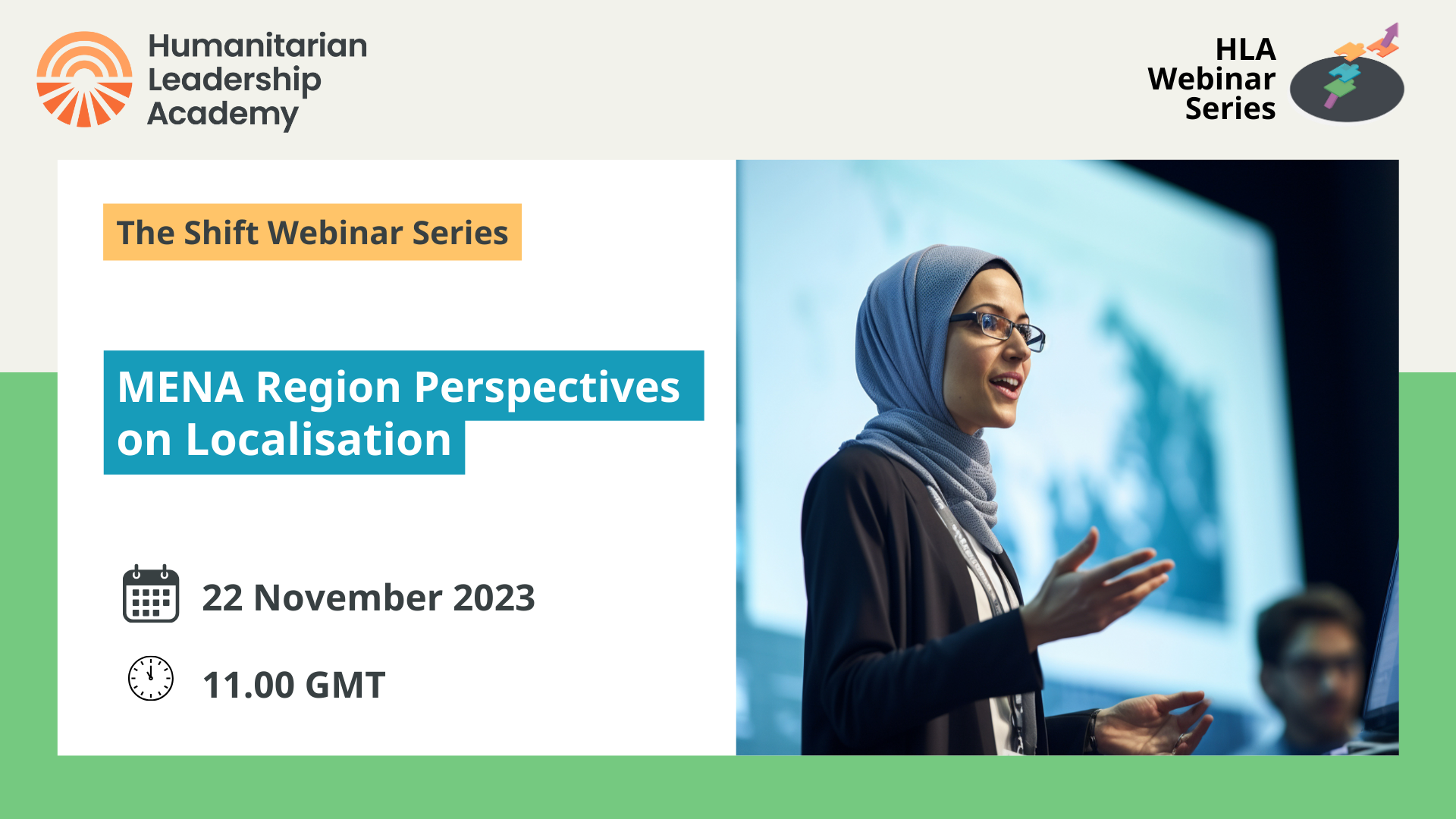 Webinar | MENA Region Perspectives on Localisation - Humanitarian Leadership Academy