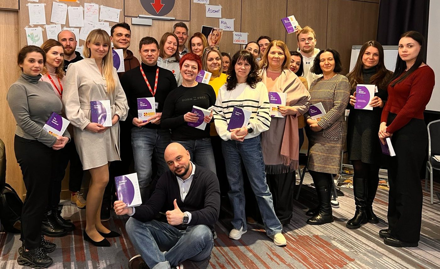 Promoting Sphere Standards in Ukraine - Humanitarian Leadership Academy