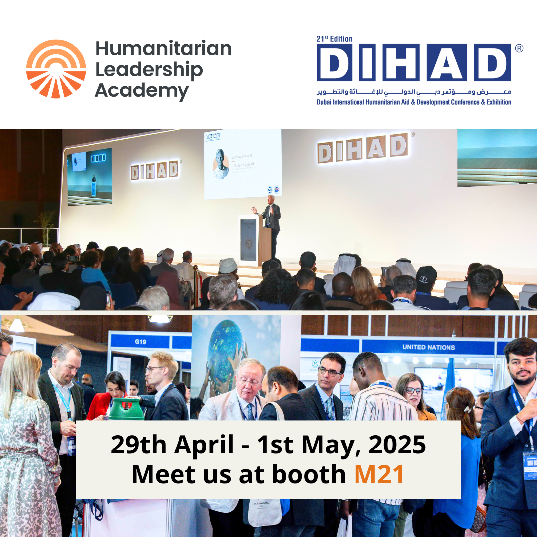 HLA at DIHAD 2025 - Humanitarian Leadership Academy